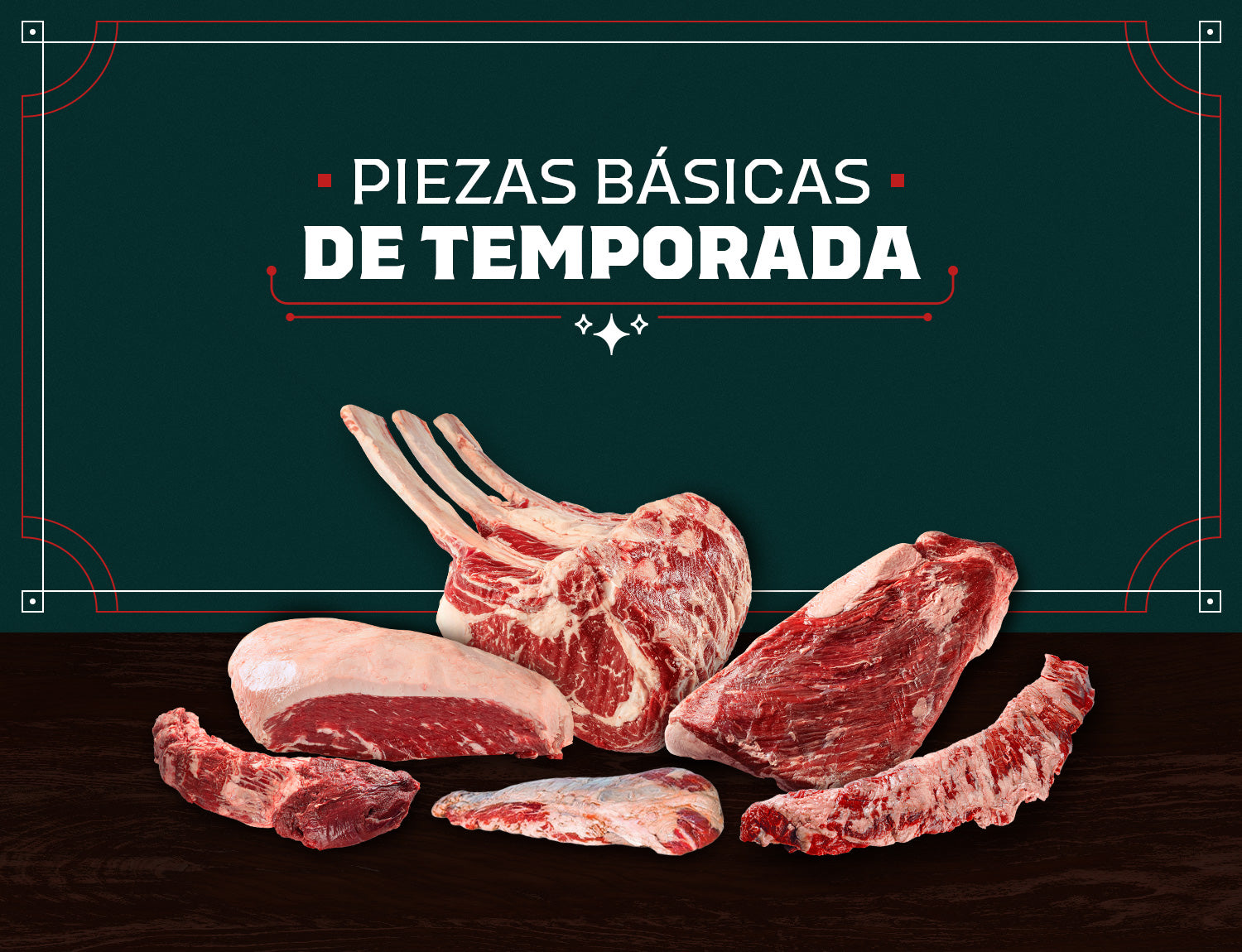 🥩 ¡Piezas básicas de temporada! 🥩